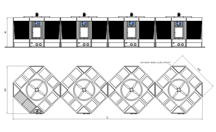 Octagon Cooling Tower MODEL : OTG